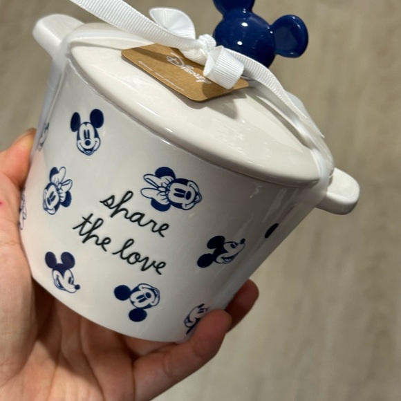 Disney | Other | Disney Mickey Mouse Ceramic Container | Poshmark
